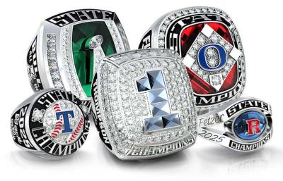 China Fertigen Sie Verpacken, Basketball, Fußball, Baseball, Hockey-Liga-Meister-Ring-kundenspezifischer Sport- Ring besonders an zu verkaufen