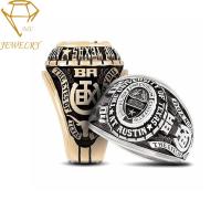 China High School Embossed College Mens Class Ring for sale