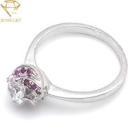 China Sterling Silver Wedding Personalized Silver Ring for sale