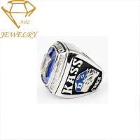 China Team Individualized Custom Silver Championship Ring for sale