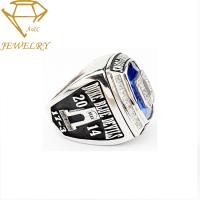 China Team Individualized Custom Silver Championship Ring for sale