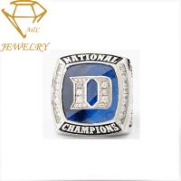 China Team Individualized Custom Silver Championship Ring for sale