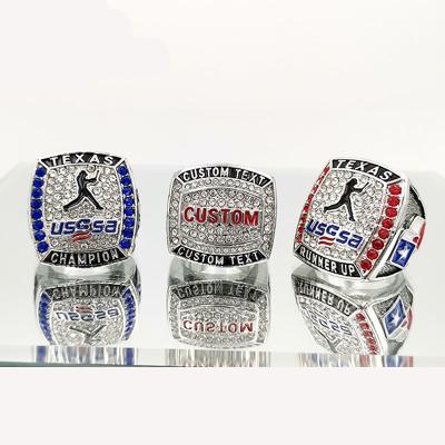 中国 Usssaの注文の青年野球の選手権リング 販売のため