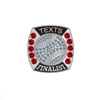China Texas Baseball USSSA Custom Award Rings for sale