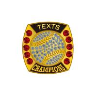 China Texas Baseball USSSA Custom Award Rings for sale