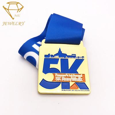 Cina Il CE in lega di zinco ha smaltato le medaglie su ordinazione del premio per funzionamento maratona in vendita