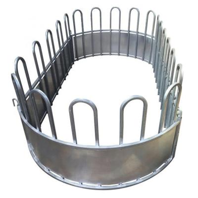 China Automatic Wild Galvanized Round Feeder Animal Horse Stable Feeder Cast Iron for sale