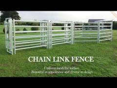 32mm OD X 2 Mm Round Tube Galvanized Steel Panel Farm Livestock