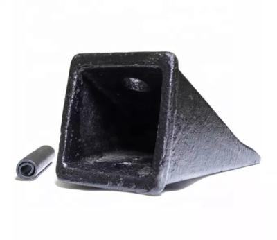 China Piezas de lanzamiento de la cera perdida agrícolas y dientes del cubo de la maquinaria de construcción en venta