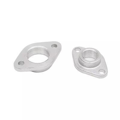 China Precision Stainless Steel Casting Pipe Flange Plate Part for sale