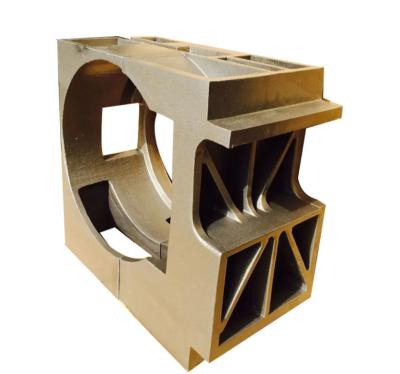 China Resin Sand Casting Process Nodular Cast Iron Gear Box Castings en venta