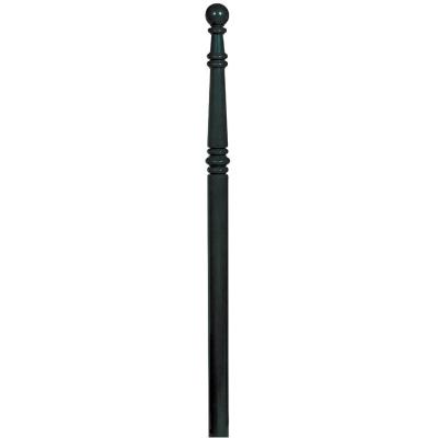 Bollards ornementaux en fonte classique ancienne E enduits ou galvanisés à chaud