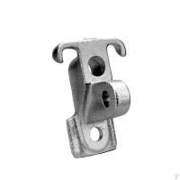 China Hot Dip Galvanizing Iron Casting Pole Eye Plate Guy Hook for sale