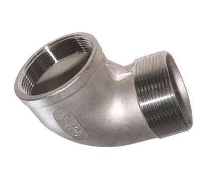 China Cast Stainless Steel 90 Degree Pipe Elbow Stainless Steel Elbow Reducer Stainless Steel Reducing Elbow for sale