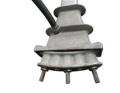 China Post Spanning Prestressing Anchorage Gegote ijzeren boogplaat Anker 3.8kg / 2.3kg Te koop