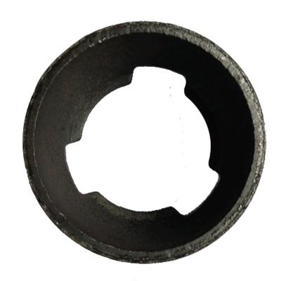 China Ductile Iron Scaffolding Accessories Black Surface Cuplock System Bottom Cup for sale