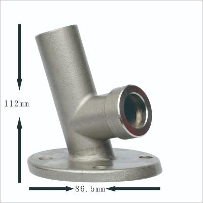 Cina 304 Acciaio inossidabile Flange Balustrade Scala Maniglia Accessori Flange di parete inossidabile in vendita