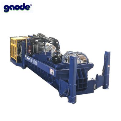 China Auto-hydraulische hogesnelheidsbaler mobiele schrootmetalenbaler 191 kW Te koop