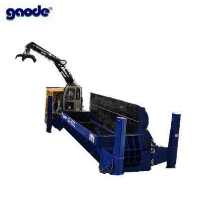 China Auto-hydraulische hogesnelheidsbaler mobiele schrootmetalenbaler 191 kW Te koop
