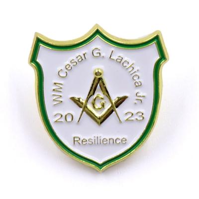 China School Enamel Metal Badges Corporate Pin Badges Pin On Type for sale