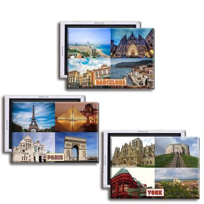 China Custom Photo Fridge Magnets 3d Photo Frame Magnets For Refrigerator for sale