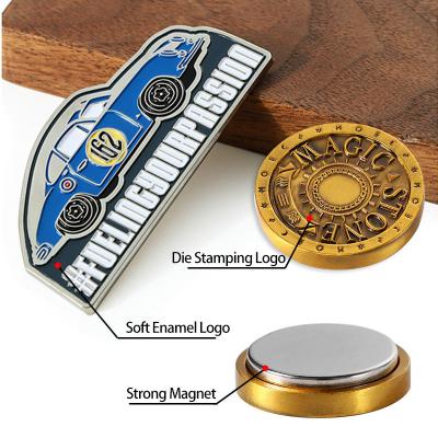China Enamel 3D Refrigerator Magnets Zinc Alloy Material With Logo for sale