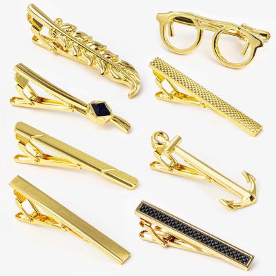 China Unisex Metal Tie Bar Clips Material de aço inoxidável personalizado para noivado à venda