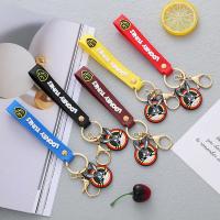 China Personalized PVC 3d Customized Soft Pvc Keychains Silicon Rubber Key Chain for sale