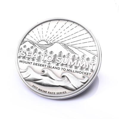 Κίνα Επαγγελματικό Προσαρμοσμένο Μετάλλιο Μαραθωνίου 3D από κράμα ψευδαργύρου, Μετάλλιο Αθλητικών Βραβείων, Τρόπαιο Ποδοσφαίρου, Χρυσό Μετάλλιο προς πώληση