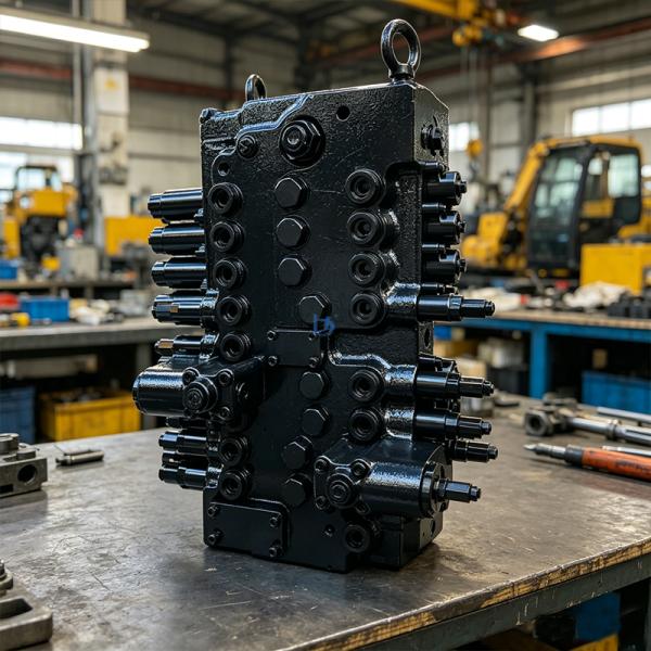 Quality SK75-8 Main Distribution Valve Dust Proof Kobelco Control Valve for sale