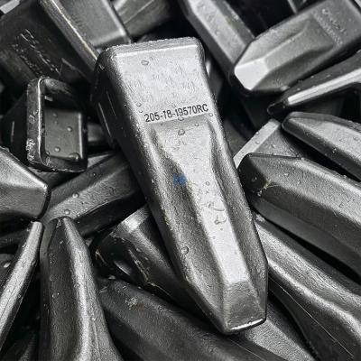 China 205-70-19570RC Forged Rock Bucket Teeth For Komatsu PC200-8 PC210-8 for sale