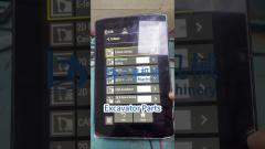 Excavator GC Touchscreen Replacement | LCD Touch Display Panel for Heavy Equipment