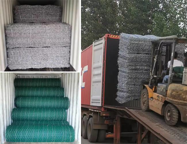 Zinc Coated Gabion Box Channel Lining River Banks Gabion Wire Baskets 2