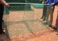 China Durable Hexagonal Wire Gabion Baskets 80x100mm Mesh for Erosion Control Retaining Walls for sale