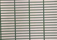 China 358 Welded Wire Mesh Security Fence 76.2x12.7mm Anti-Climbing Panel 4mm Wire for sale