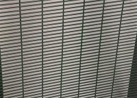 China 358 Welded Wire Mesh Security Fence 76.2x12.7mm Anti-Climbing Panel 4mm Wire for sale