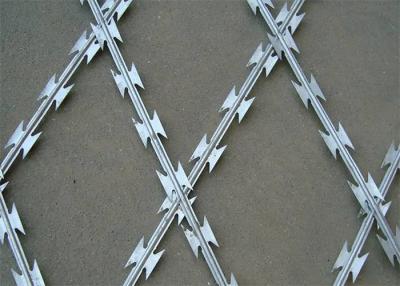China Flat Razor Wire Welded / Flatted Concertina Coil Manufacturers for sale