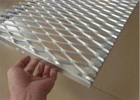 China Flat Expanded Metal Ceiling Panels 24x24 Inch Flexible Architectural Design for sale