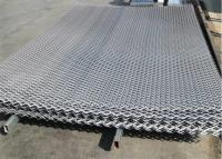 China Flat Expanded Metal Ceiling Panels 24x24 Inch Flexible Architectural Design for sale