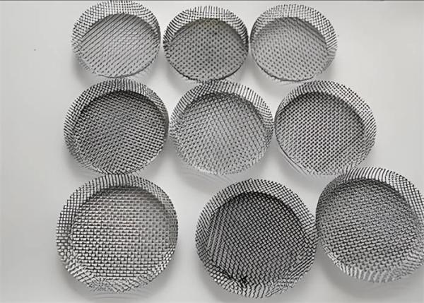 Filtration Wire Mesh Fabrication / Wire Mesh Filter Disc Stainless Steel Sintered Disc Filter
