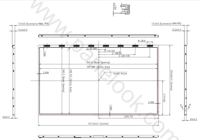 BOE Original 27 Inch HD 1920x1080 TFT LCD Display With 300nits Brightness 0