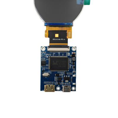 China 480x480 Circular LCD IPS Display With HDMI Board Customization 2.1 Inch Optional CTP for sale