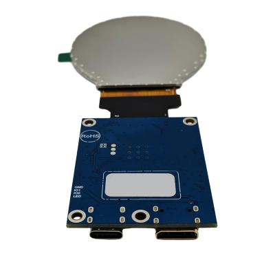 China 480x480 Circular LCD IPS Display With HDMI Board Customization 2.1 Inch Optional CTP for sale