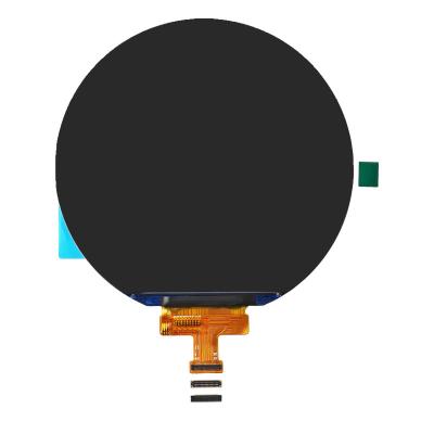 China 580nits Brightness Round TFT LCD Display Screen 3.6 Inch 544x506 Resolution for sale