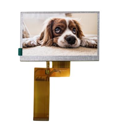 China 4.3 Inch Color TFT LCD Screen Modules 480x272 IPS 450nits Brightness for sale