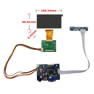 Cina Alto luminosità 1000nits LVDS TFT LCD Display Screen 4,3 pollici Risoluzione 1920x1080 in vendita