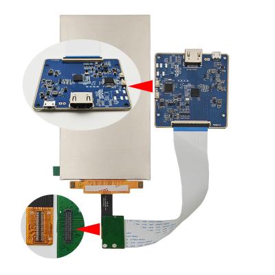 China 5.98 Inch HD LCD TFT IPS Display Module 400nits Brightness Optional With HDMI Board for sale