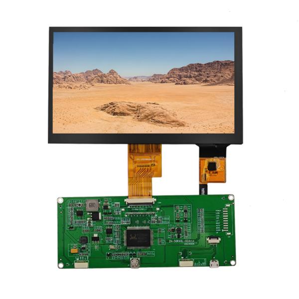 Quality 1024x600 Capacitive TFT Display Touch Screen 7 Inch High Brightness LCD With for sale