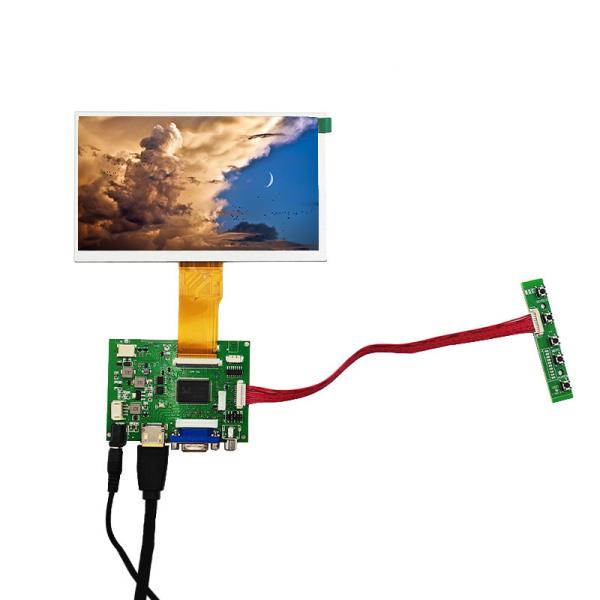 Quality 7 Inch HDMI LCD Display Module 1000nits Brightness With Driver Board for sale