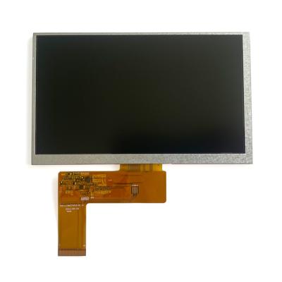 China Industrial 7.0 inch TN LCD Panel 800x480 TFT LCD Display Module 700nits Brightness for sale